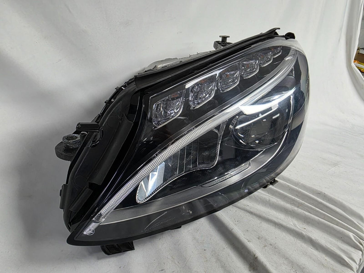 🚗Mercedes Benz C-Class W205 FL LED High Performance LEFT HEADLIGHT A20 ...